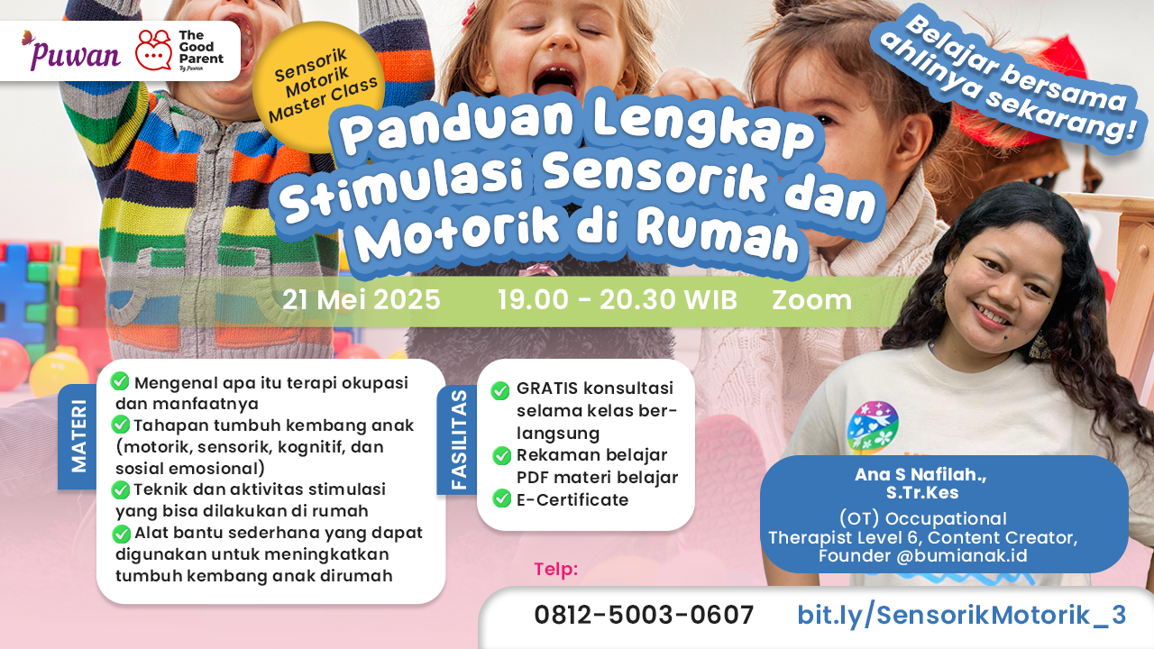 Sensorik Motorik Master Class 3 - The Good Parent