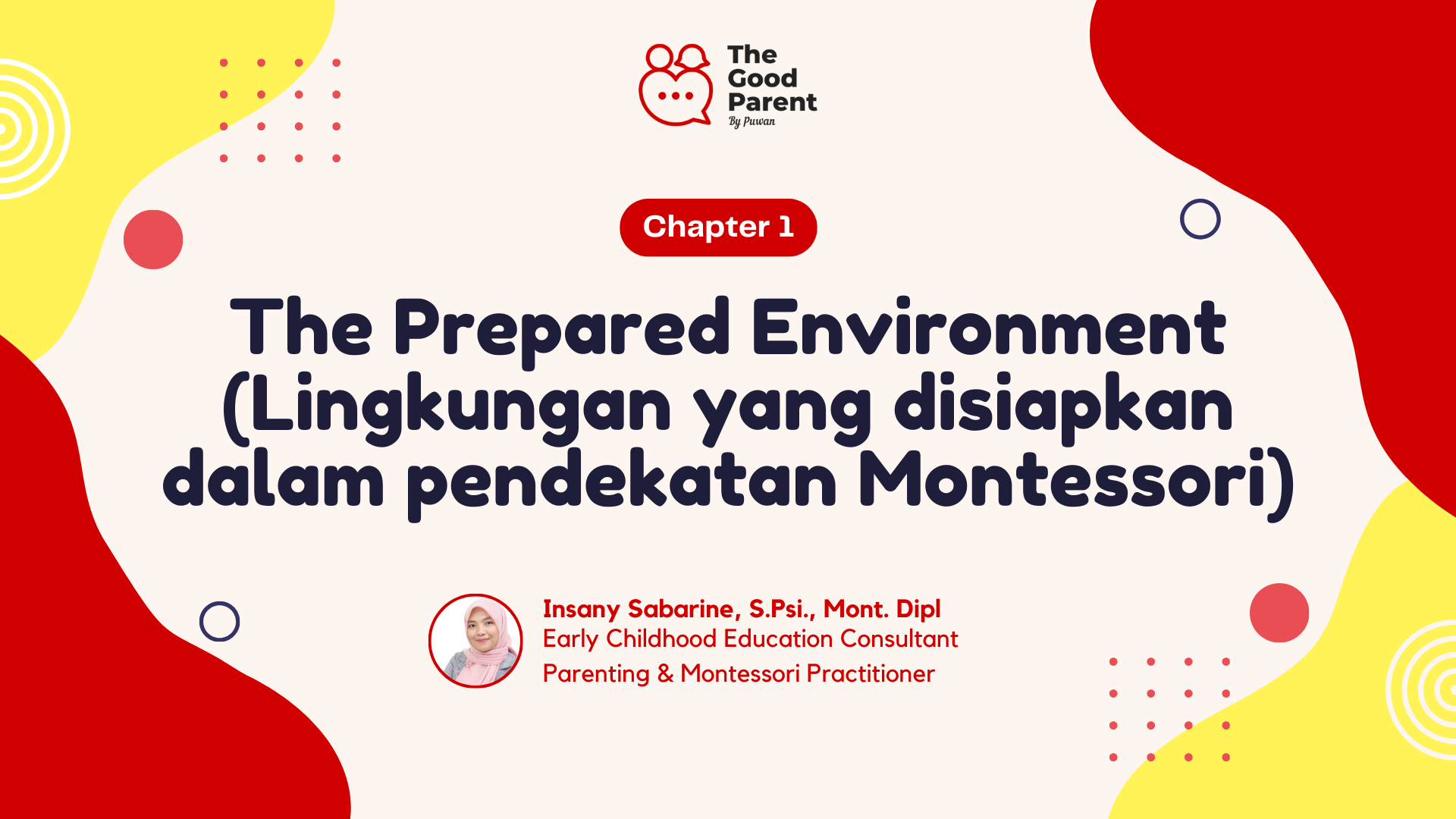 Chapter 1 - The Prepared Environment (Lingkungan yang disiapkan dalam ...